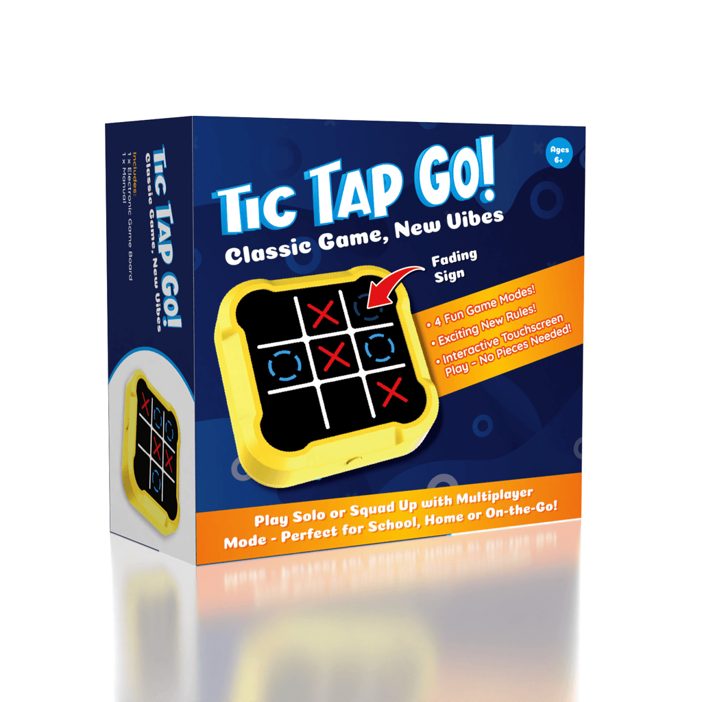 Tic Tap Go! Electronic Touchscreen Tic-Tac-Toe Game – Showcase