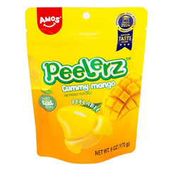 Amos 4D Peelerz Peelable Fruit Gummy Candy (6oz) Multiple Flavors ...