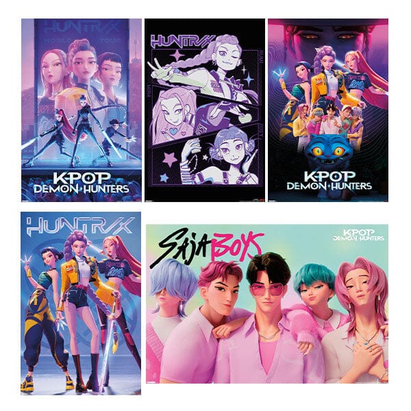 KPop Demon Hunters Poster (Assorted Styles) – Showcase