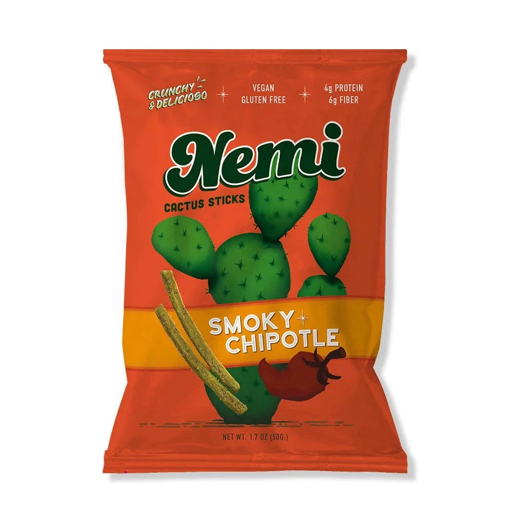 Nemi Cactus Crunchy Sticks - Smoky Chipotle – Showcase
